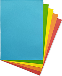 A4 size color paper fluorescent sheets – FLOROCENT